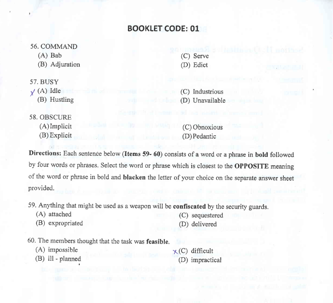 Addis Ababa University Graduate Admission Test (GAT) Exam 2023-24 ...